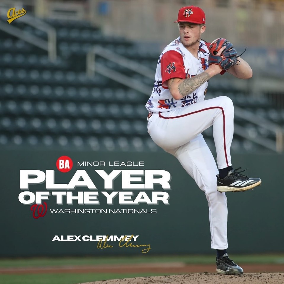 Alex Clemmey Signed 2025 MLB Futures Game 8x10 Photo Nationals #7 ...