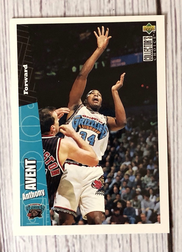 1996-97 Collector's Choice #160 Anthony Avent | eBay