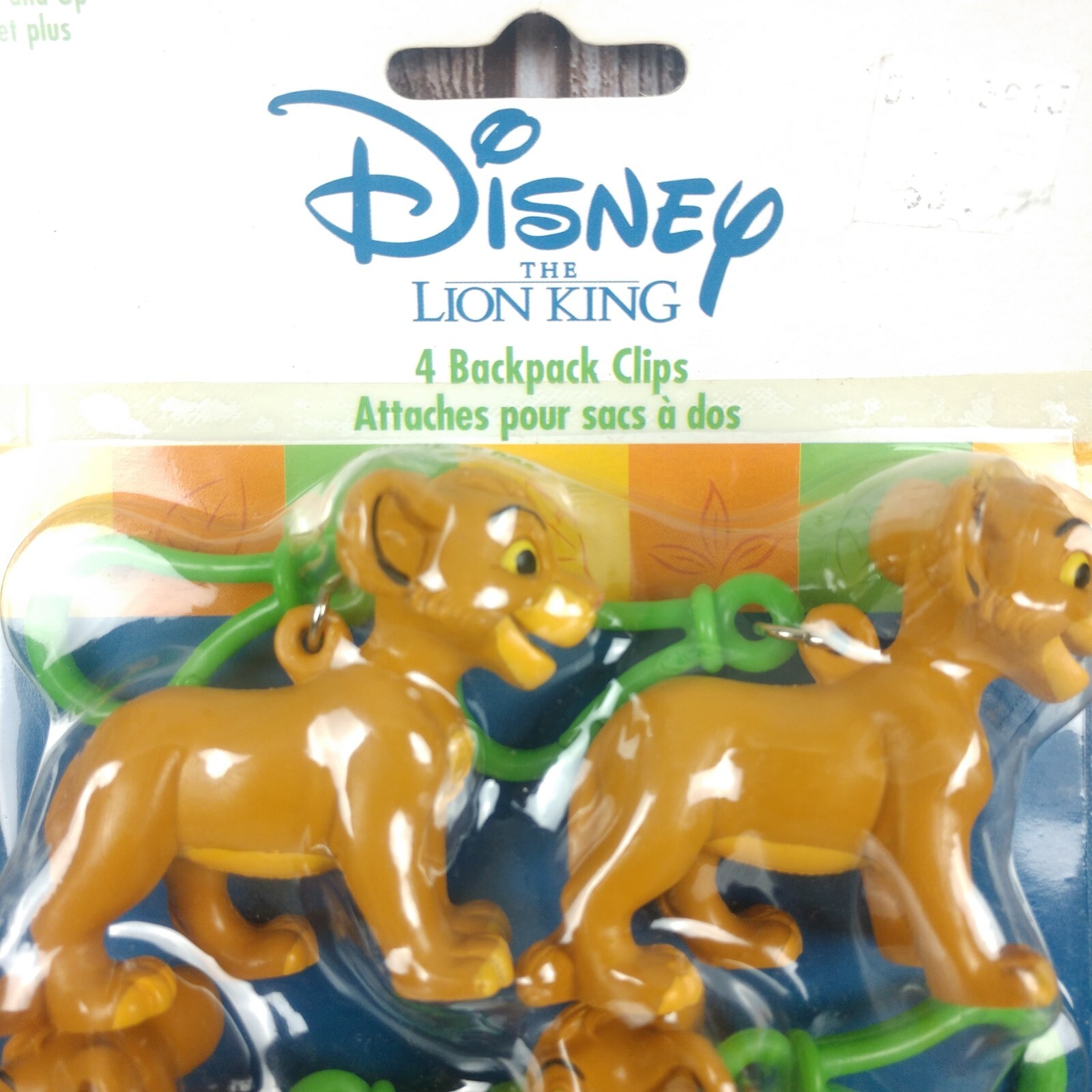 Disney Lion King Backpack Clips Set of 4 Backpack Clips for sale online ...