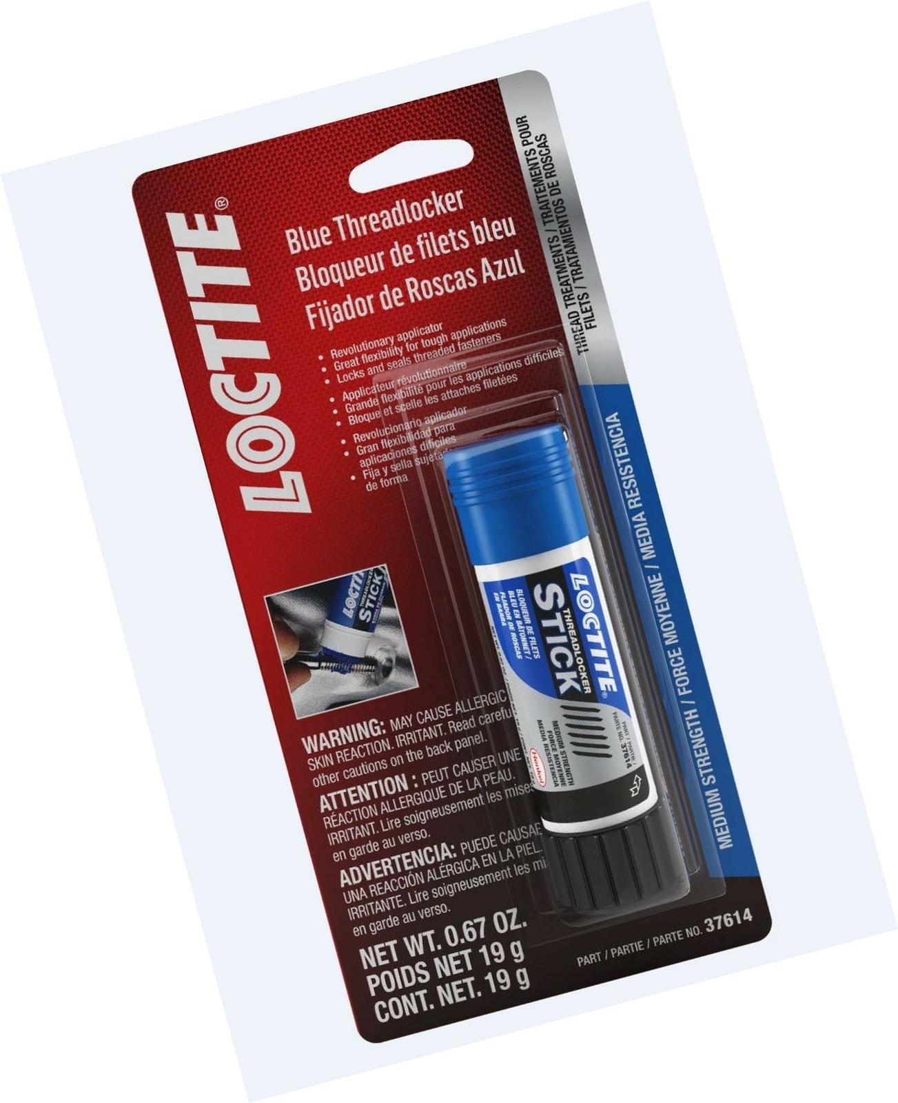 Loctite 504466 All-Purpose Medium Strength Anaerobic Threadlocker Stick ...