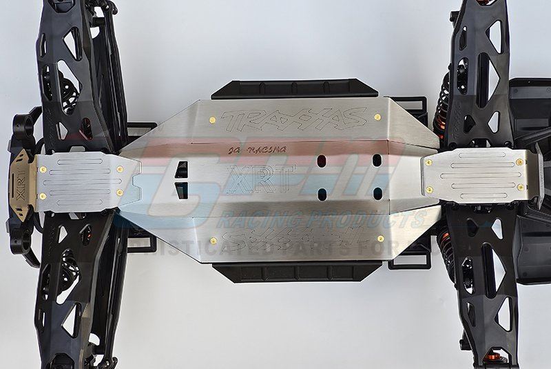 FULL STAINLESS STEEL CHASSIS PROTECTION PLATE FOR TRAXXAS 1/6 4WD XRT ...