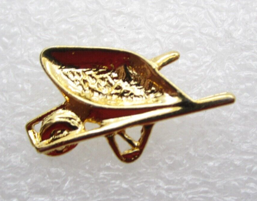 Wheel Barrow Garden Tool Lapel Pin (D77) | eBay
