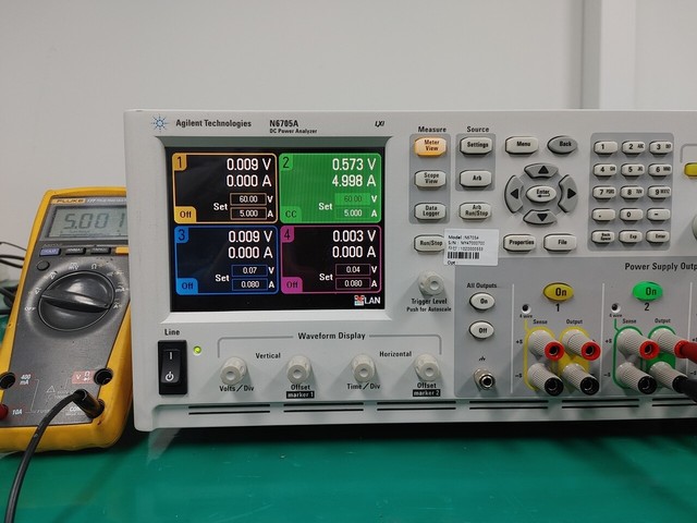 Agilent N6705A DC Power Analyzer Modular 600 W 4 Slots for sale online ...