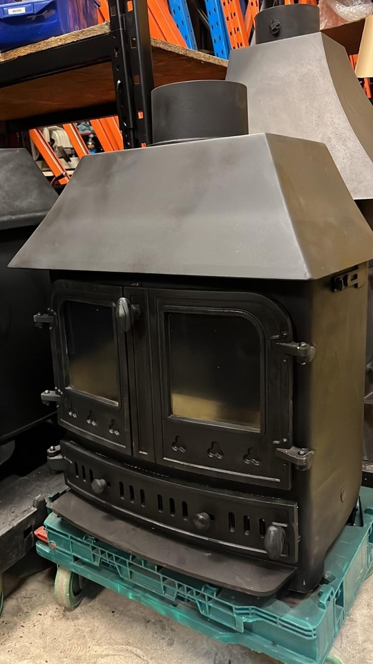 Villager Bayswater BOILER Stove, 7kW, BOILER, Woodburner, (log,wood ...