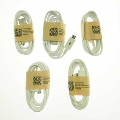 1000 Generic Micro 2.0 USB Cable White 3FT | eBay