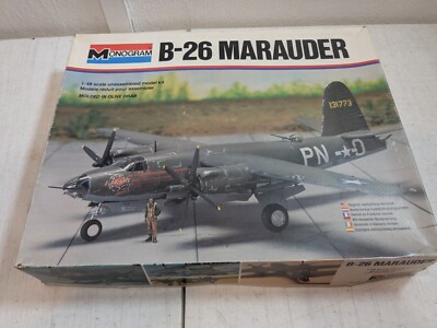Monogram 5501 - B-26 Marauder - Model Airplane Kit 1/48 Scale | eBay
