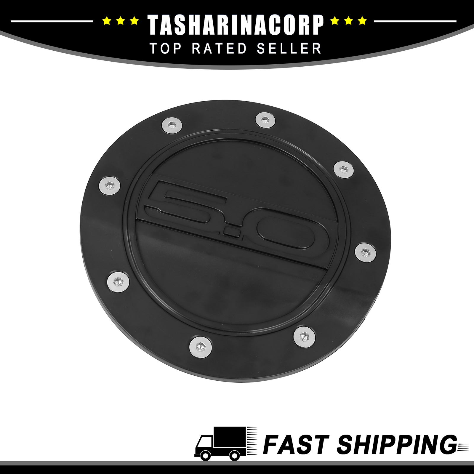 Piece of 1 Car Gas Cap Fuel Filler Door Cover fit for Ford for Mustang ...