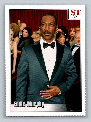 2007 Spotlight Tribute #42 Eddie Murphy 4-Star Trivia Perforated | eBay