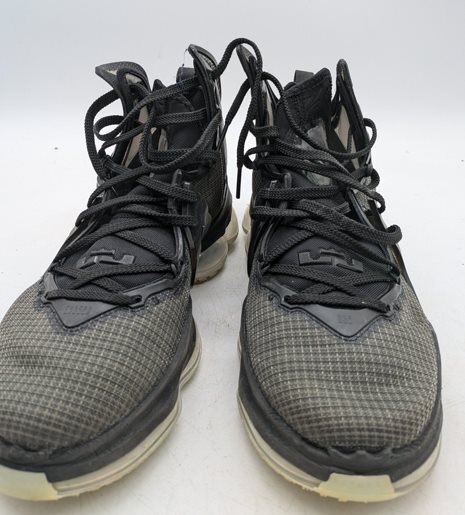 Nike Men's LeBron 19 CZ0203-003 Black Lace-Up Mid Top… - Gem