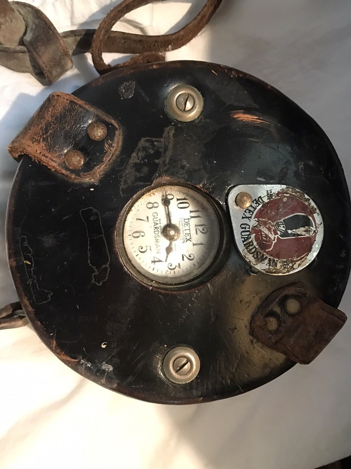 Detex Guardsman Patrol Night Watchman Time Clock (With Key) Untested | eBay