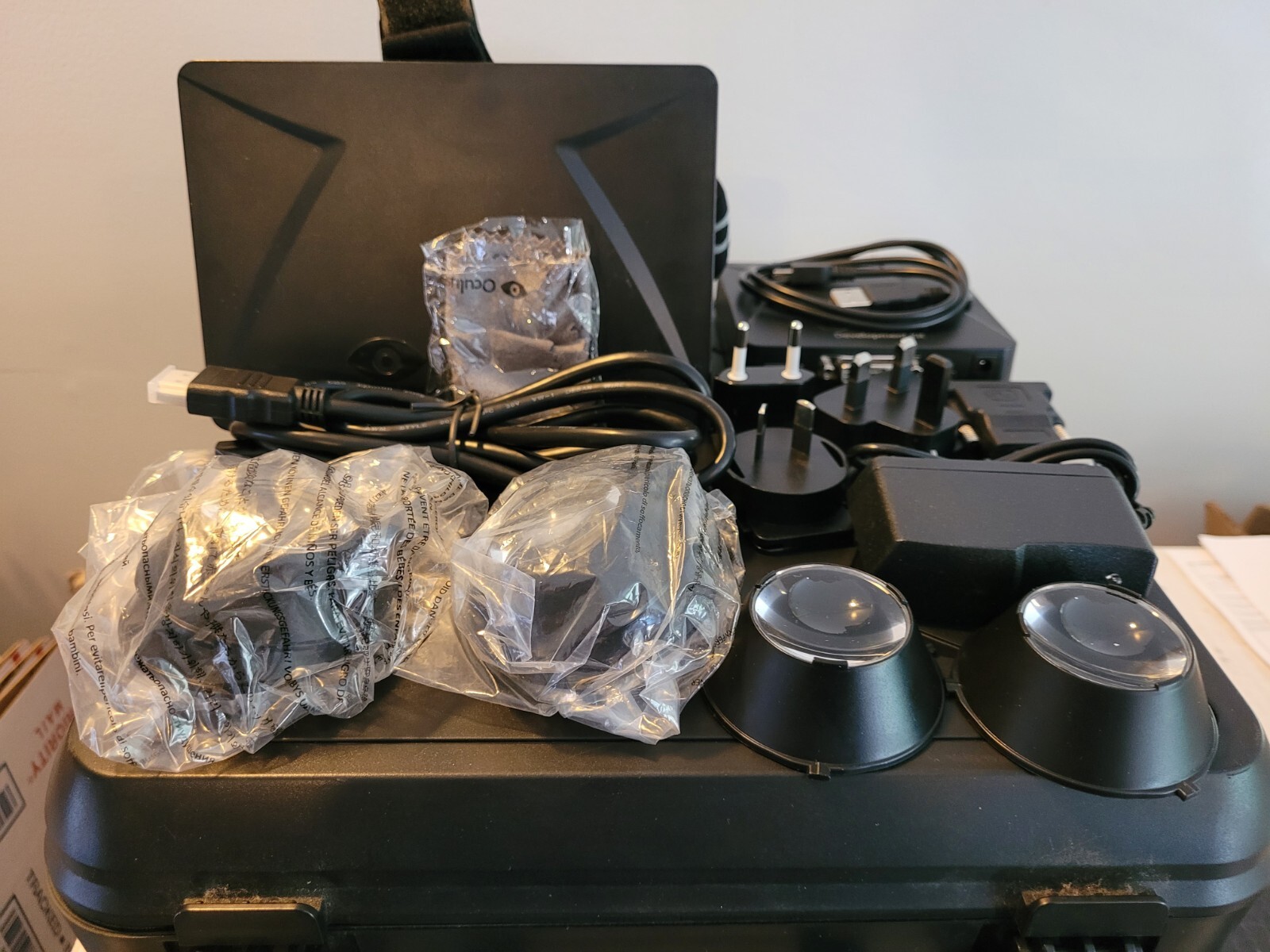 OCULUS RIFT DK 1 DK1 Development Kit 1 VR virtual reality headset w ...