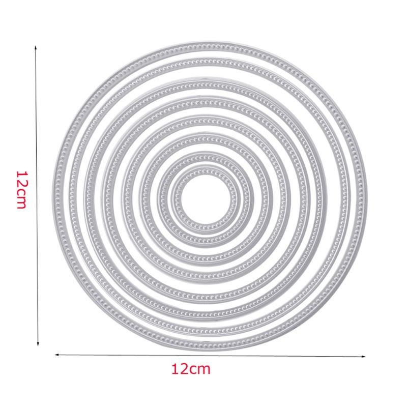 Circle Round Metal Cutting Dies Stencils DIY Scrapbooking Embossing ...