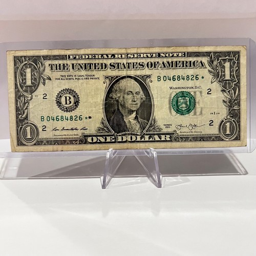 2013 B Duplicate Star Note $1 Dollar Bill Rare Star Note * US Paper ...