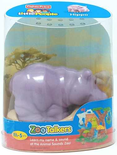 Zoo Talkers Hippo 2011 sealed new in box Fisher Price Little People | eBay