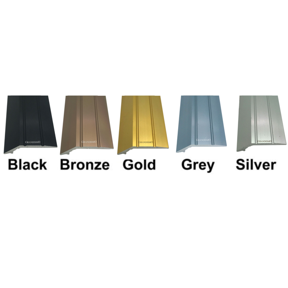 Flooring Edging Strip Trim - Metal Edge Bars For Vinyl , Tile ...