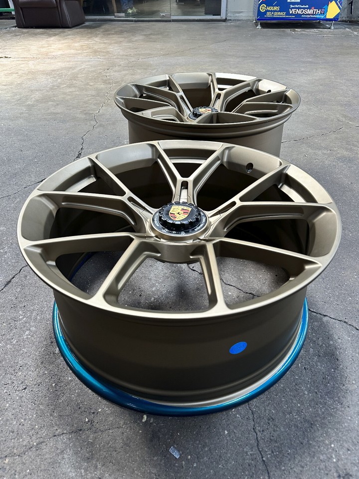 21" Lenso Blackout Forged GT3 RS Wheel (Set of 4) Porsche Macan S 5x112 ...