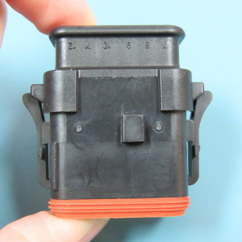 amphenol AT06-12SB-SRBK Qty of 10 per Lot 12 position Rectangular ...