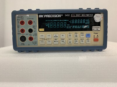 BK Precision 5492 5 1/2 Digit Multi meter DMM similar to Keysight ...