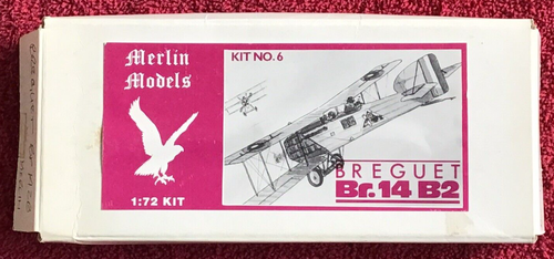 Merlin Models Breguet Br.14 B2 1/72 Scale vacu form Model Kit New in ...