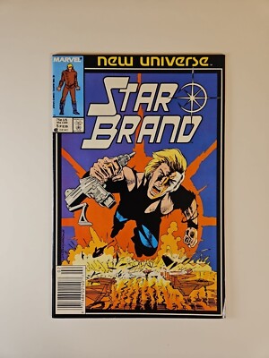 The Star Brand #5 (Newsstand) 1987 Marvel Comics New Universe Giarrano ...