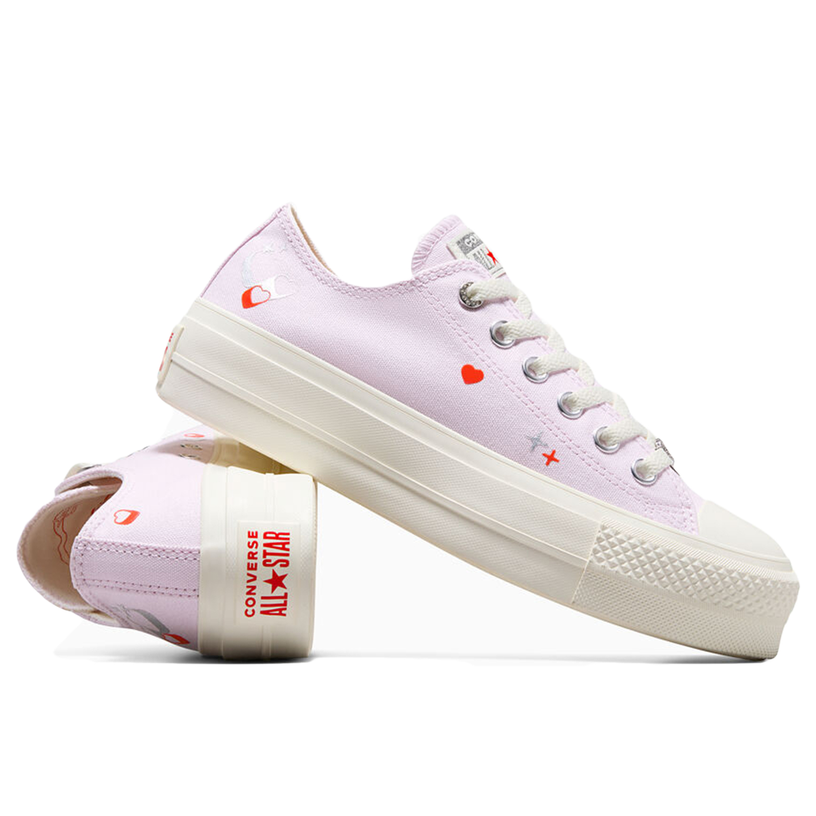 Scarpe Converse Chuck Taylor All Star Lift Platform Y2K Heart Ox ...