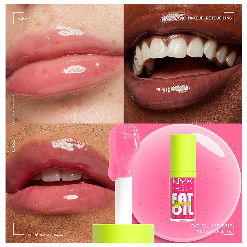 1 NYX Fat Oil Lip Drip - Hydrating Tinted Gloss "Pick Your 1 Color ...
