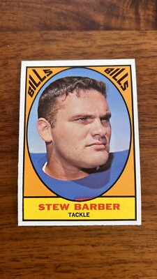 1967 Topps Football Set-Break # 18 Stew Barber NM | eBay