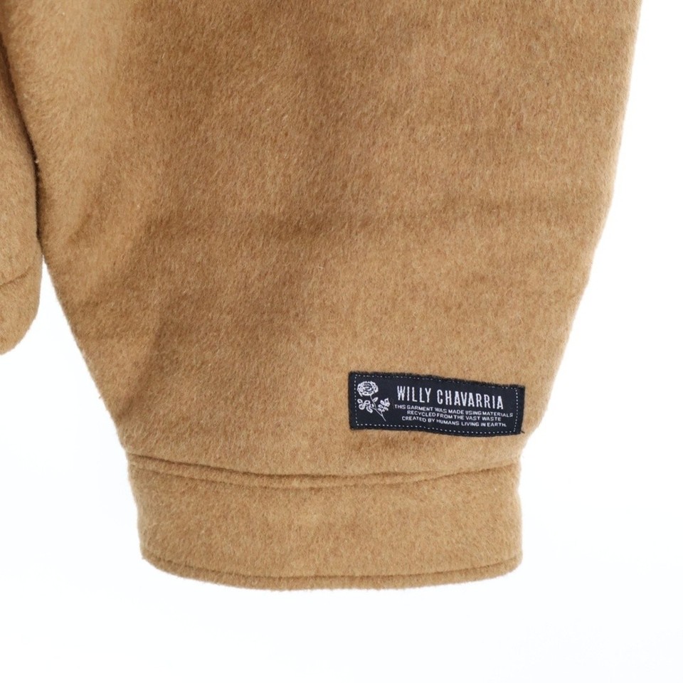 WILLY CHAVARRIA Willie Chavalier Double Breast Flap Pocket Sleeve Logo ...