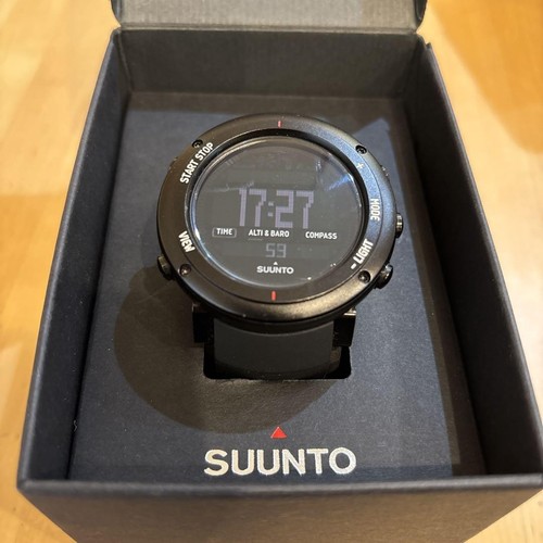 Suunto Core ALU Deep Black Outdoor Watch Altimeter Compass Barometer ...