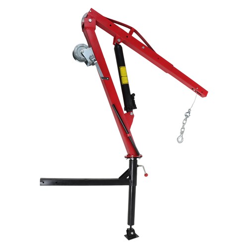 500Lbs 36.2"-56.7" Boom Range Hydraulic Pickup Truck Crane 2" Hitch ...