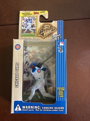 1999 Topps Action Flats Series 1 Sammy Sosa Figure & Card New in the ...