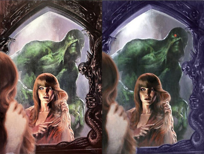 HOUSE OF SECRETS #92 DELLOTTO VIRGIN FACSIMILE VARIANT SET IN HAND NM ...