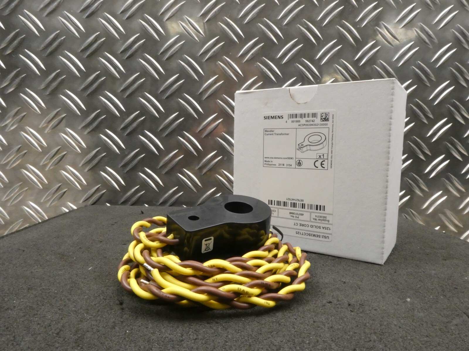 Siemens 125A Solid Core CT US2:SEM3SCCT125 | eBay.de