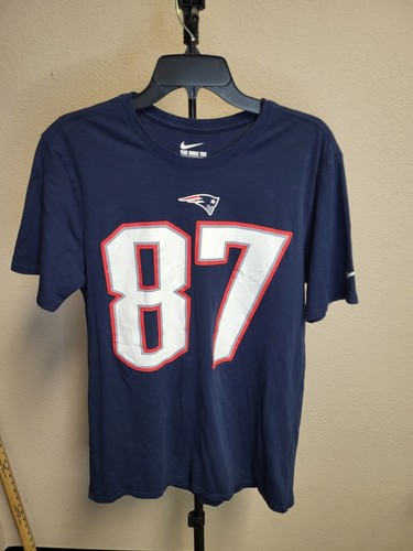 New England Patriots Shirt Men Large Rob Gronkowski NFL Football 87 ...