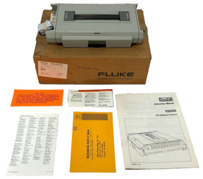 NEW IN BOX Fluke Y2000 RTD Multiport Selector | eBay