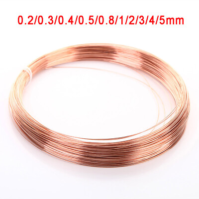 T2 Kupferkabel Kupferdraht Bloßer Kupfer Draht Φ0.5/ 0.8/1/1.2/1.5/1.8 ...