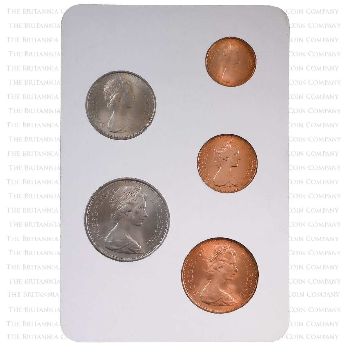 BRITAINS FIRST DECIMAL COIN SET. UNCIRCULATED 1971-1968 CHOOSE YOUR ...