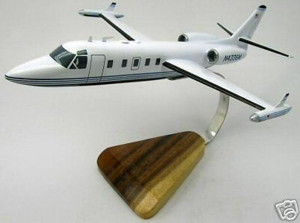 IAI Westwind II Private Business Jet Airplane Desk Wood Model Big New ...