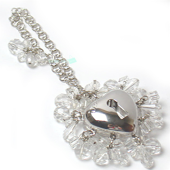 Dior Pretty Charms 002 Pink Enchantment Lip Gloss JEWEL Crystal Heart ...