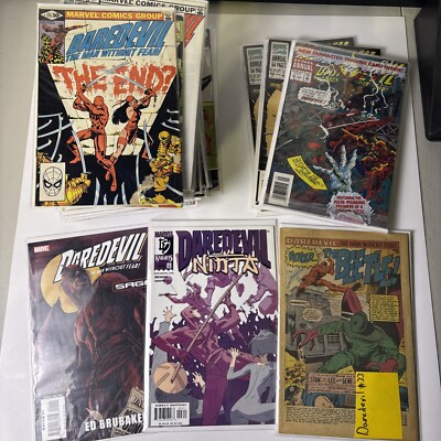 Daredevil lot of 44 #175-348 + Annual (1967-1996 Marvel Comics) | eBay