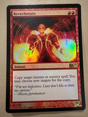 MTG - Reverberate FOIL - 2011 Core Set - LP | eBay