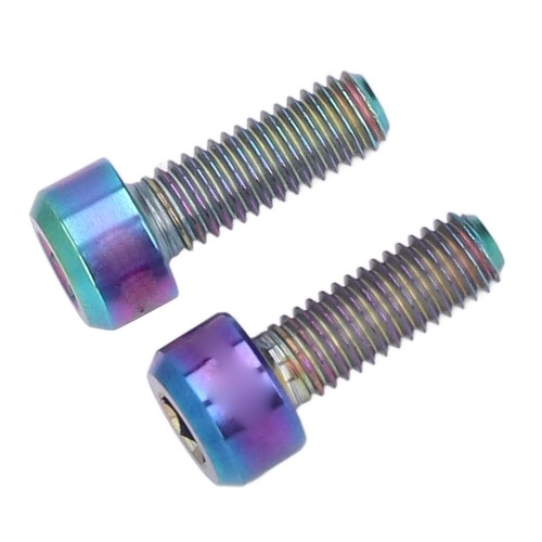 2Pcs Finger Thumb Throttle Fixing Screw Titanium Alloy Variable Speed F ...