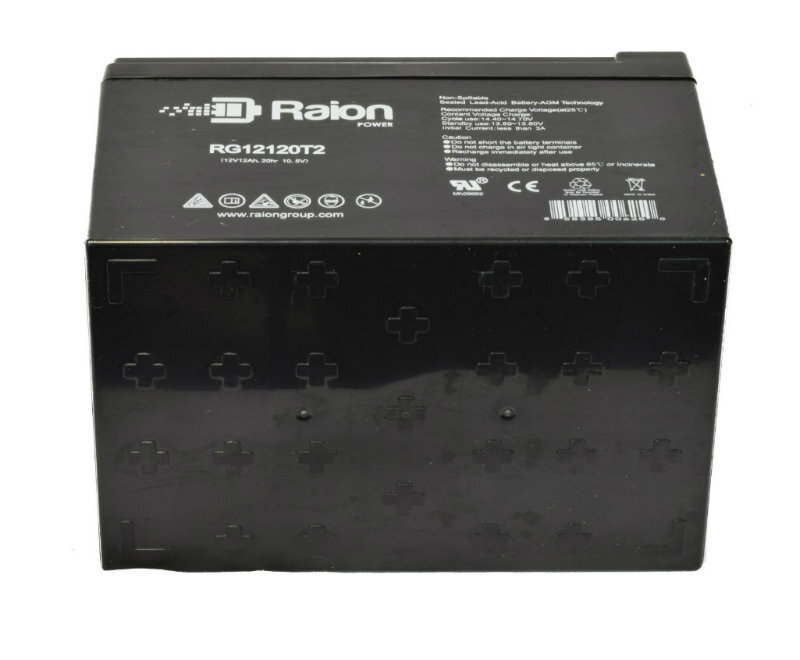 Raion Power 12V 12Ah Replacement Battery For Powerline PL12-12 ...