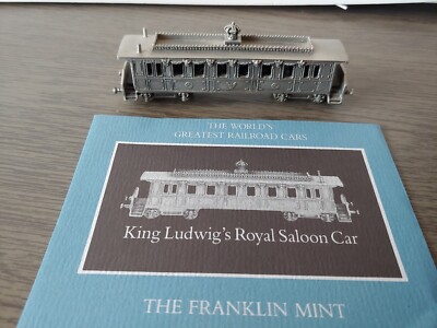Franklin Mint Pewter KING LUDWIG'S SALOON CAR - World's Greatest ...