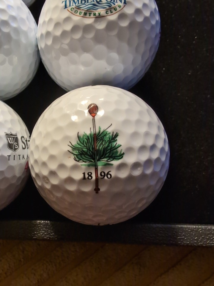 Lot Of (5) Vintage Country Club Logo Golf Balls!! Rare!! | eBay