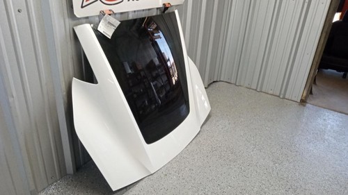 14-19 CORVETTE C7 REAR LID HATCH LIFTGATE WITH GLASS WHITE CODE G8G | eBay