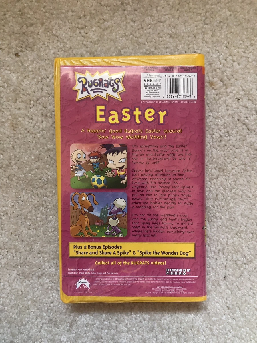 Rugrats Easter Vhs