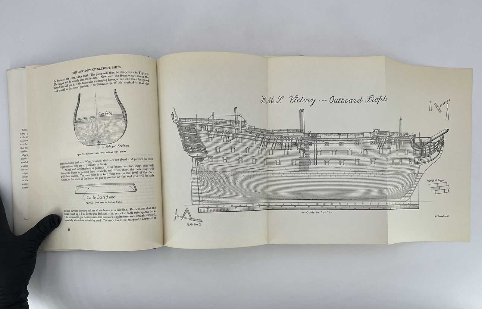 The Anatomy of Nelson’s Ships C. Nepean Longridge Military History VTG ...