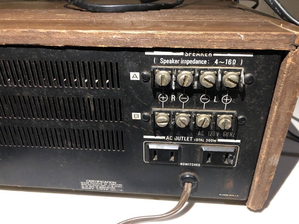 SONY STR-7035 Vintage FM/AM Stereo Receiver, Turns On | eBay