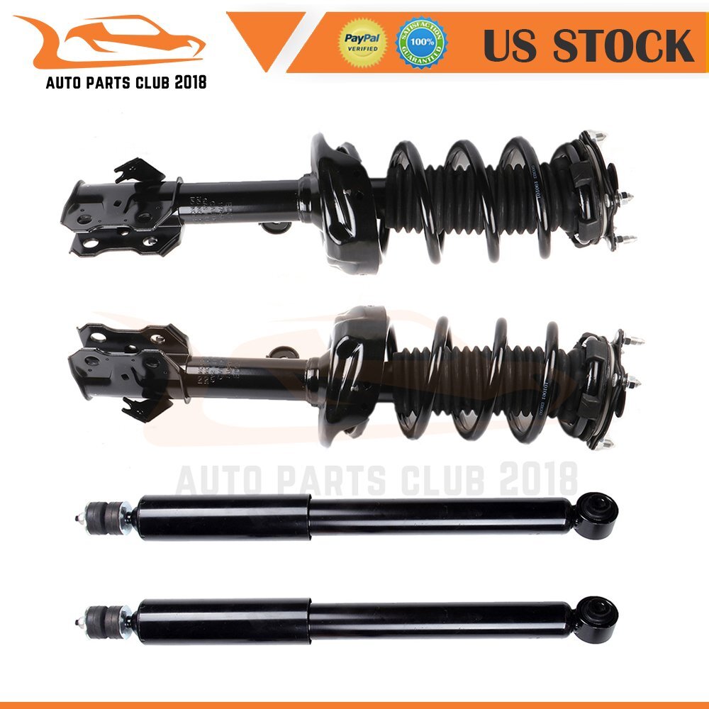 For Acura Rdx 07-12 Front Rear Complete Strut W/ Spring Assembly Shock ...